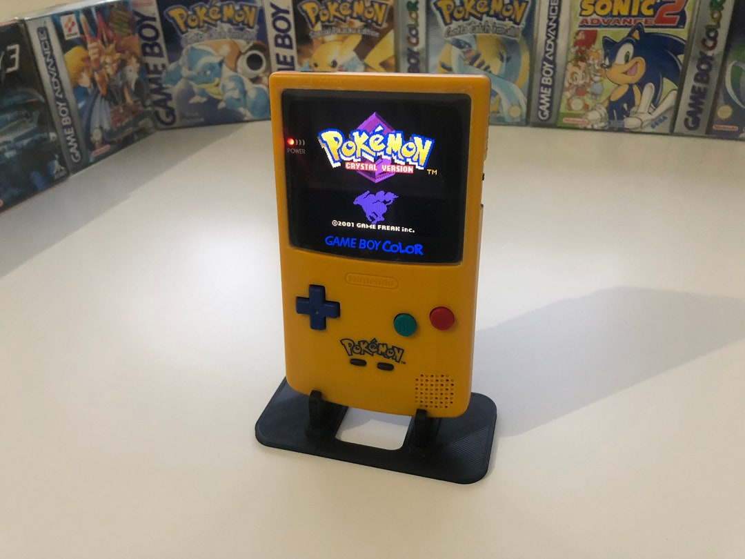 Nintendo Gameboy Colour With Backlit IPS V2 Screen Mod Custom Pokemon ...