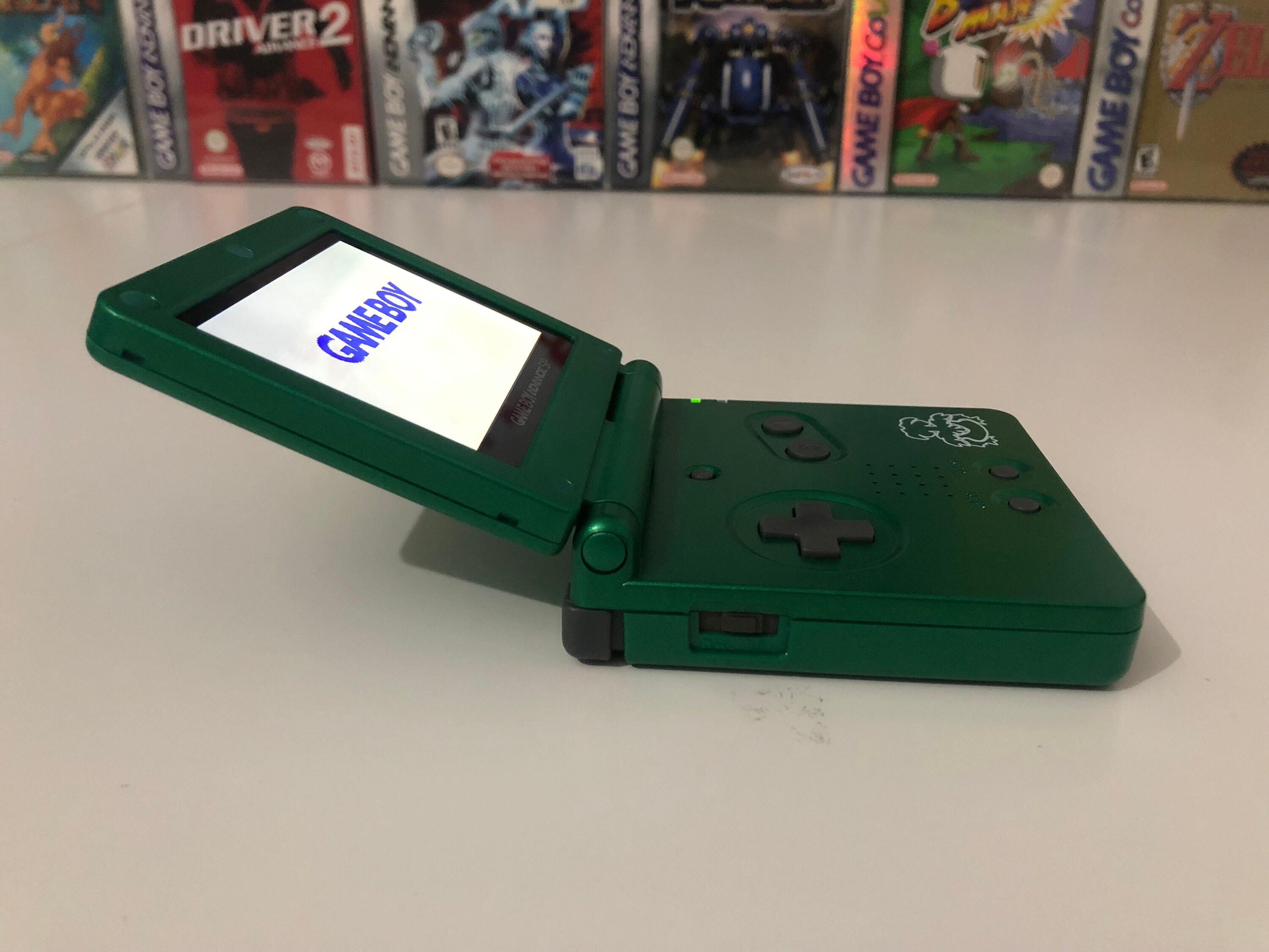 Nintendo Gameboy Advance SP With Backlit IPS V2 Screen Mod Custom ...