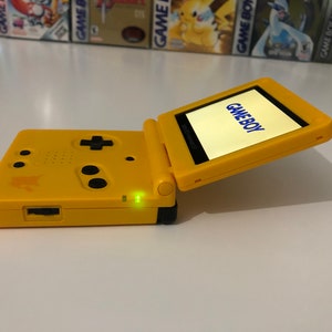Nintendo Gameboy Advance SP With Backlit IPS V3 Screen Mod Custom ...