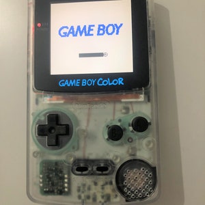 Nintendo Gameboy Colour With Backlit IPS Screen Mod Custom Clear ...