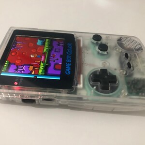Nintendo Gameboy Colour With Backlit IPS Screen Mod Custom Clear ...