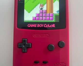 Custom Pink and Blue Fade Gameboy Color With Backlight Mod - Etsy