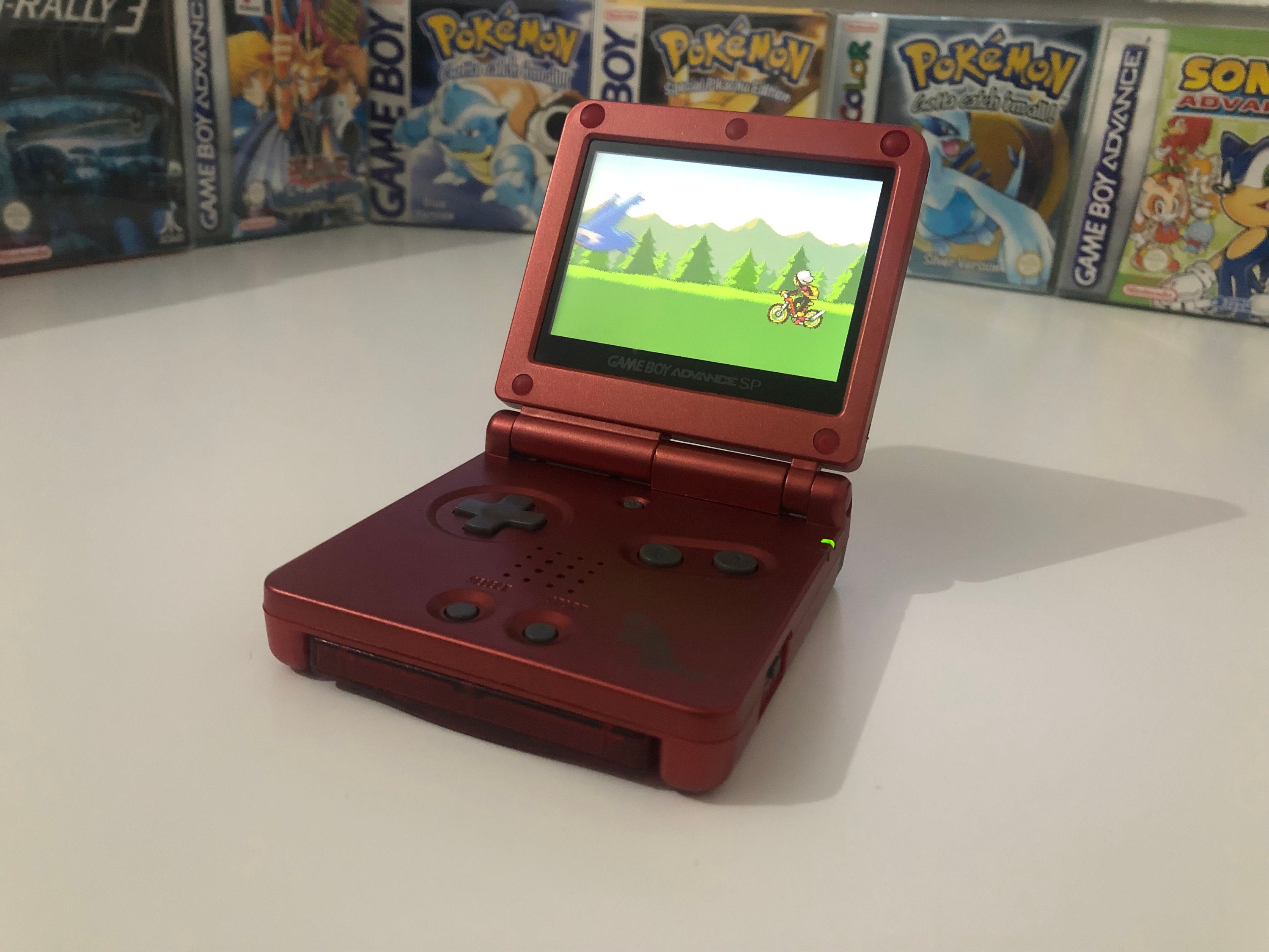 Nintendo Gameboy Advance SP With Backlit IPS V3 Screen Mod Custom ...
