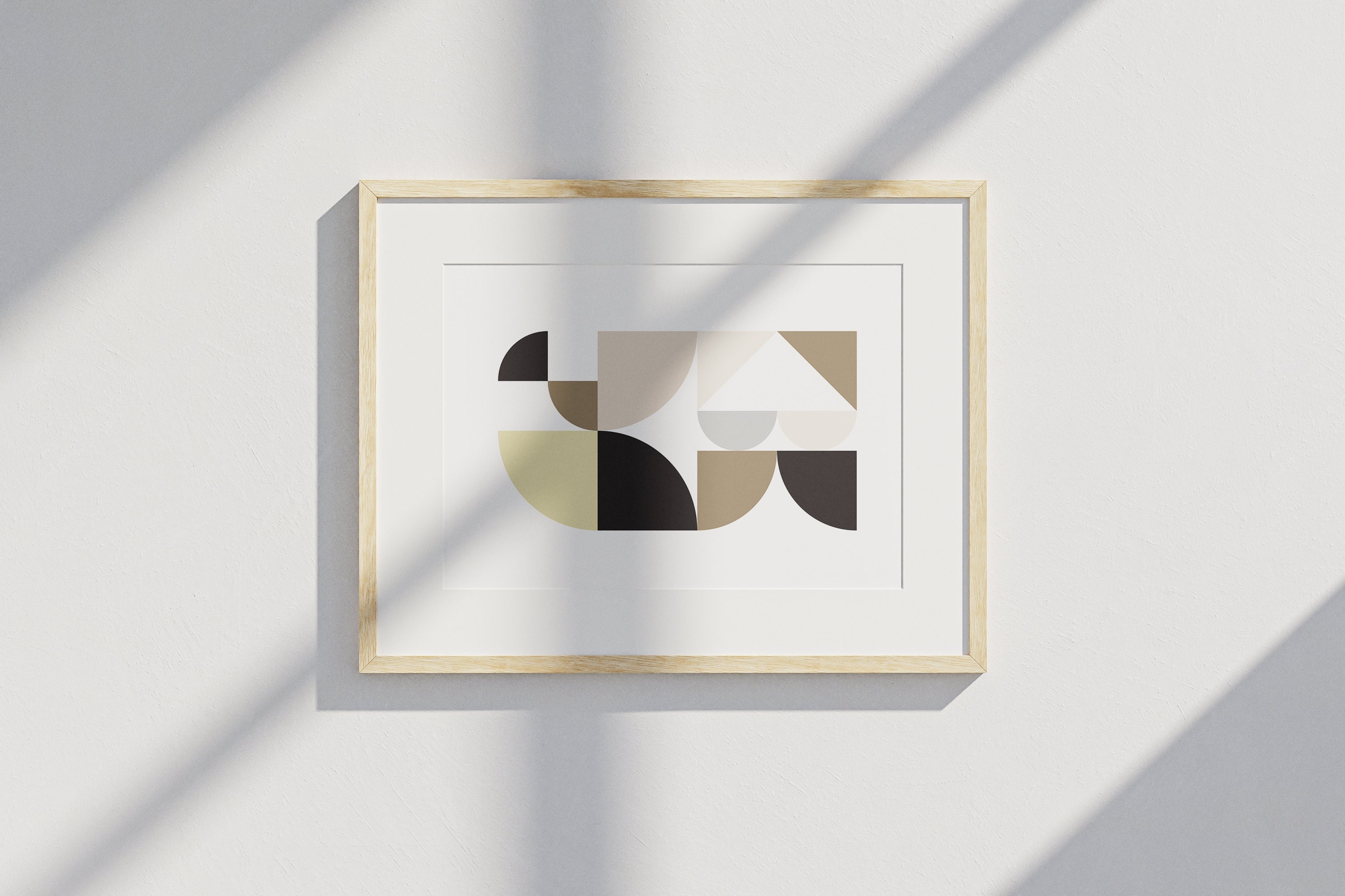 Printable Modern Abstract Print Set of 3, Neutral Abstract Art ...