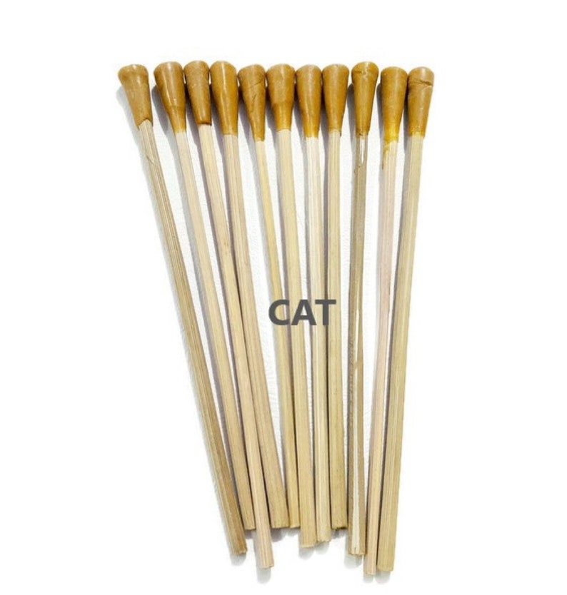 25 Piece Wooden Dop Stick Gemstone Cutting and Polishing Useful Wooden ...