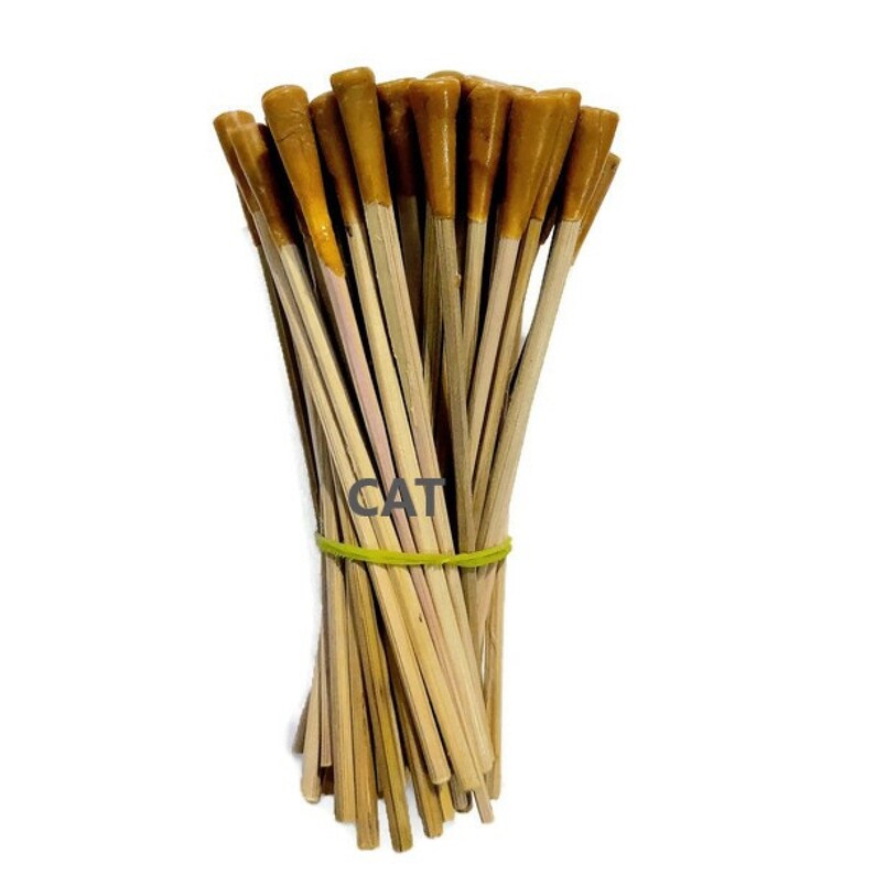 25 Piece Wooden Dop Stick Gemstone Cutting and Polishing Useful Wooden ...