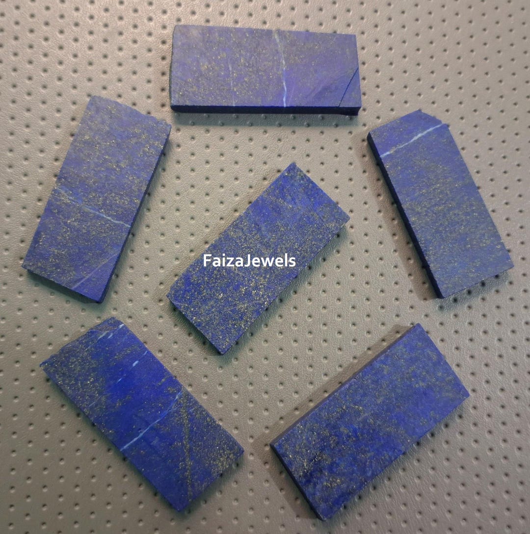 1 Piece Selected Lapis Lazuli Slab 40-50 Mm Size, Lapis Lazuli Rough ...