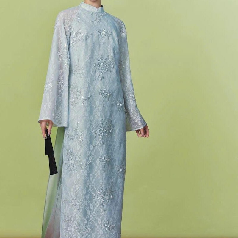 Ao Dai Pearls Women - Etsy