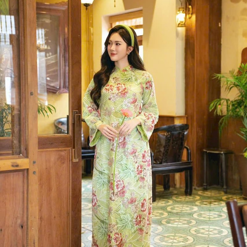 Ao Dai Kim As - Etsy