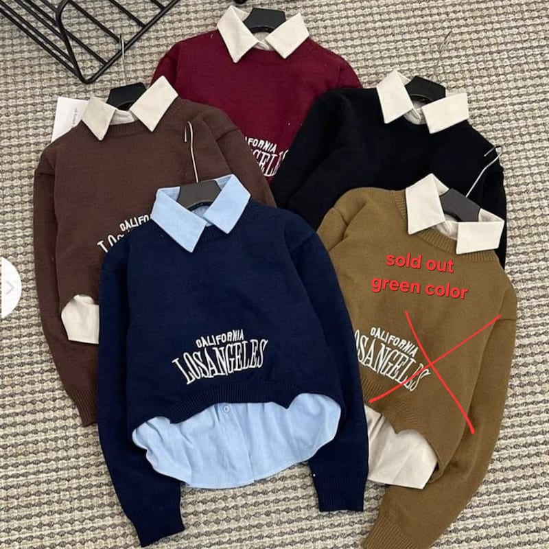 Korean 2 Piece Set Clothing - Etsy