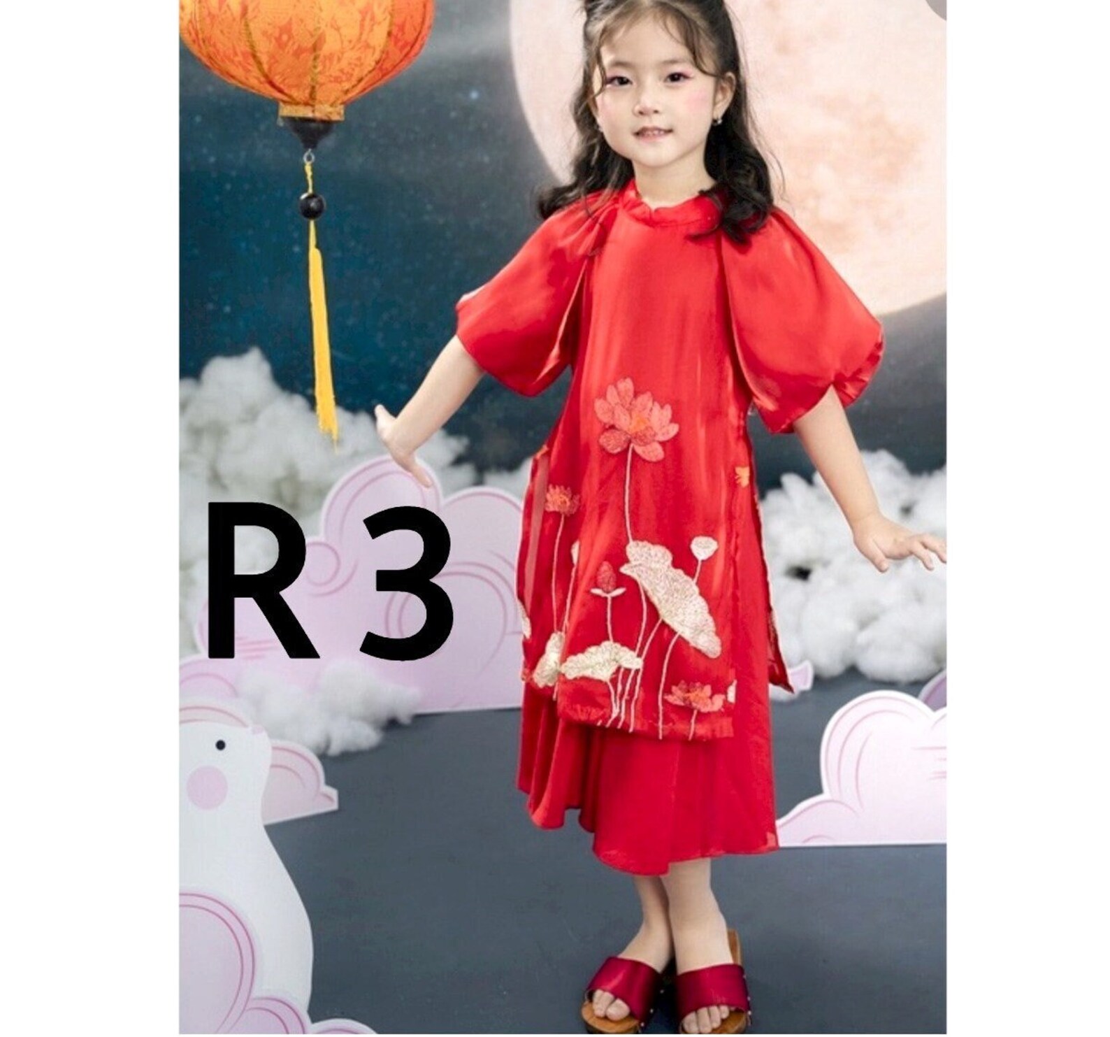 Kid Ao Dai, Ao Dai for Girls, áo Dài Tết, Ao Dai Be Gai, Vietnamese Ao Dai, Girl áo Dài ...
