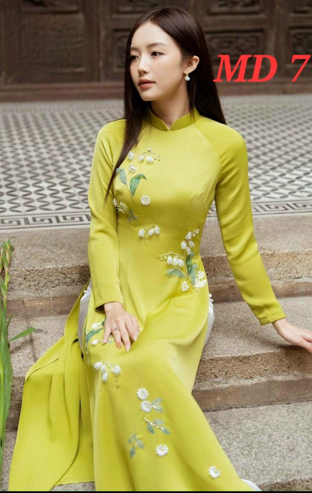 Pre-made Vietnamese Traditional Ao Dai for Women, Ao Dai Viet Nam, Ao Dai Cach Tan, Ao Dai for ...