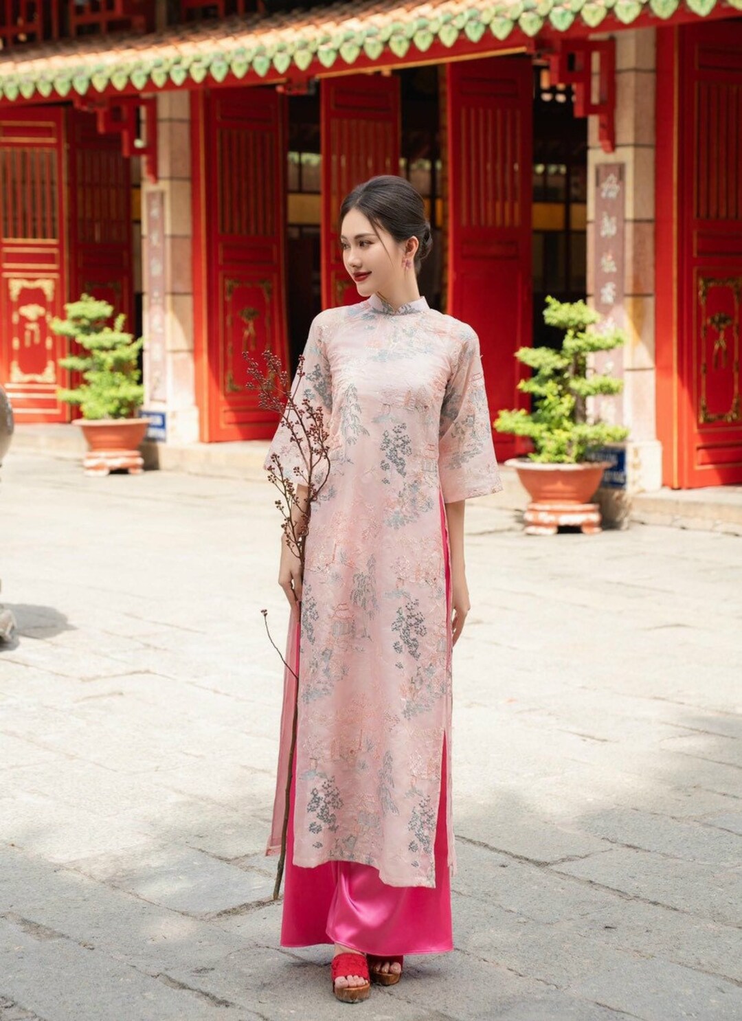 Pre-mader Modernized Ao Daiao Dai Cach Tanao Dai Tetao Dai for Women ...