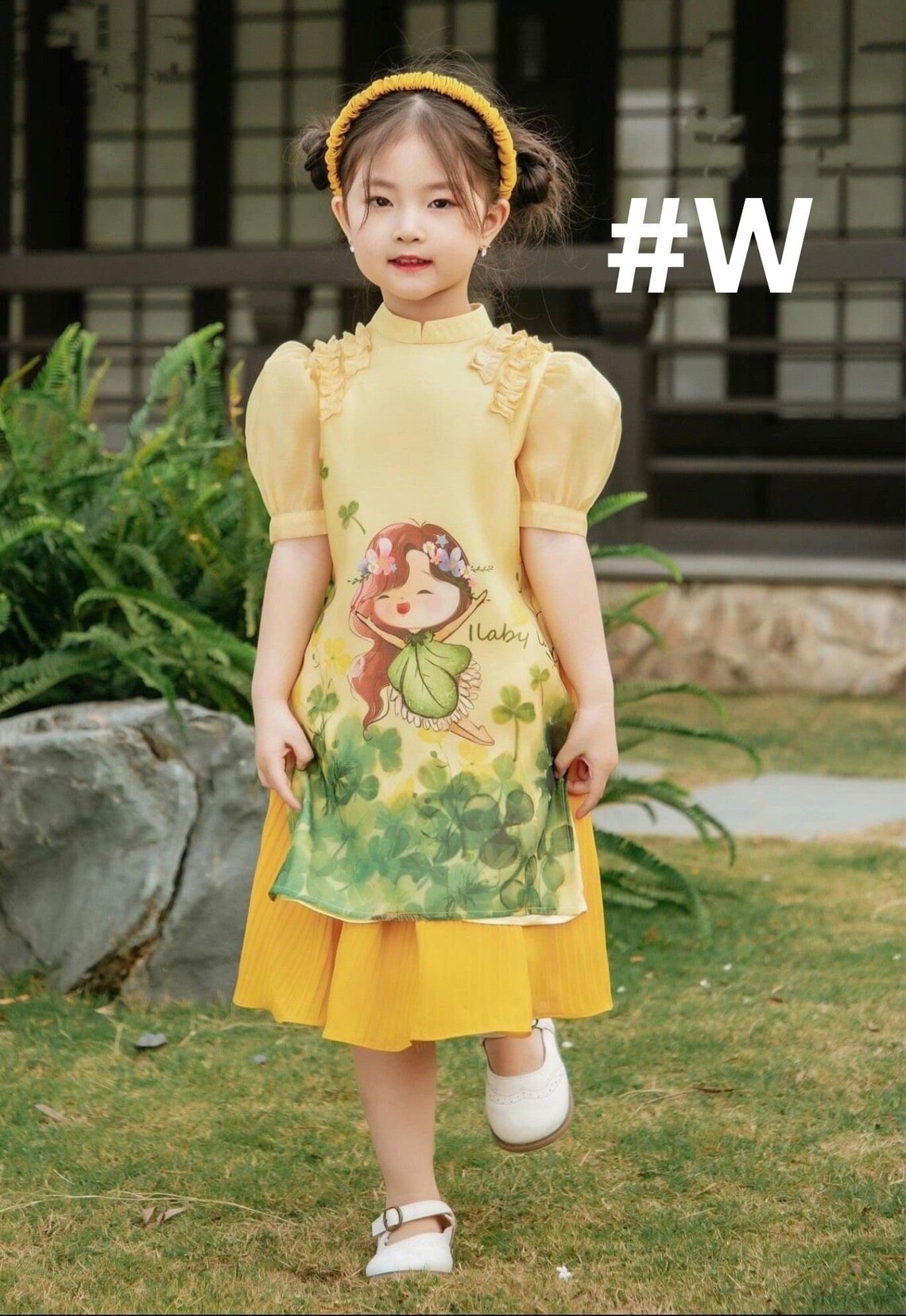 Kid Ao Dai, Ao Dai for Girls, áo Dài Tết, Ao Dai Be Gai, Vietnamese Ao ...