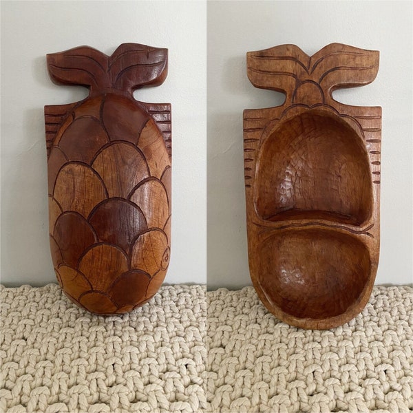 Wooden Fish Bowl - Etsy