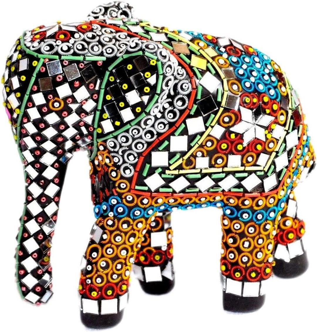 Elephant Handcrafted I Shisha Moti Craft Decorative Accent I Beads and ...