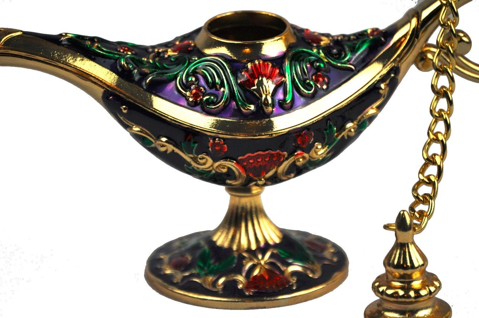 Legend Aladdin Genie Lamp Decorative. Purple - Etsy