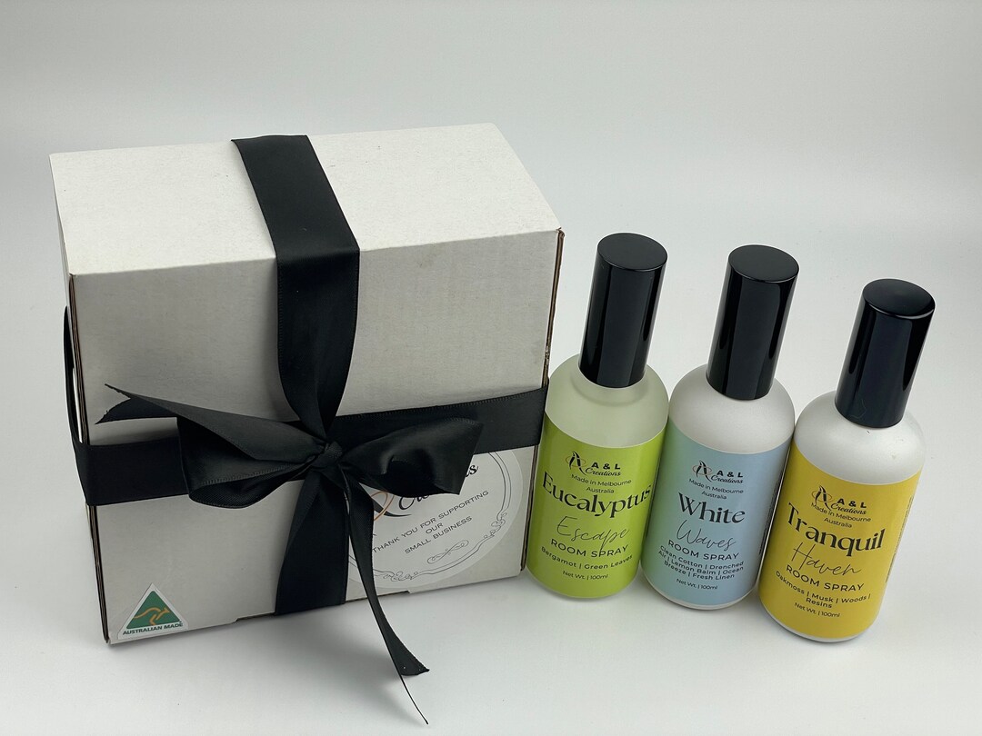 Room Spray Gift Pack | Linen & Pillow Spray | Pure Essential Oils ...