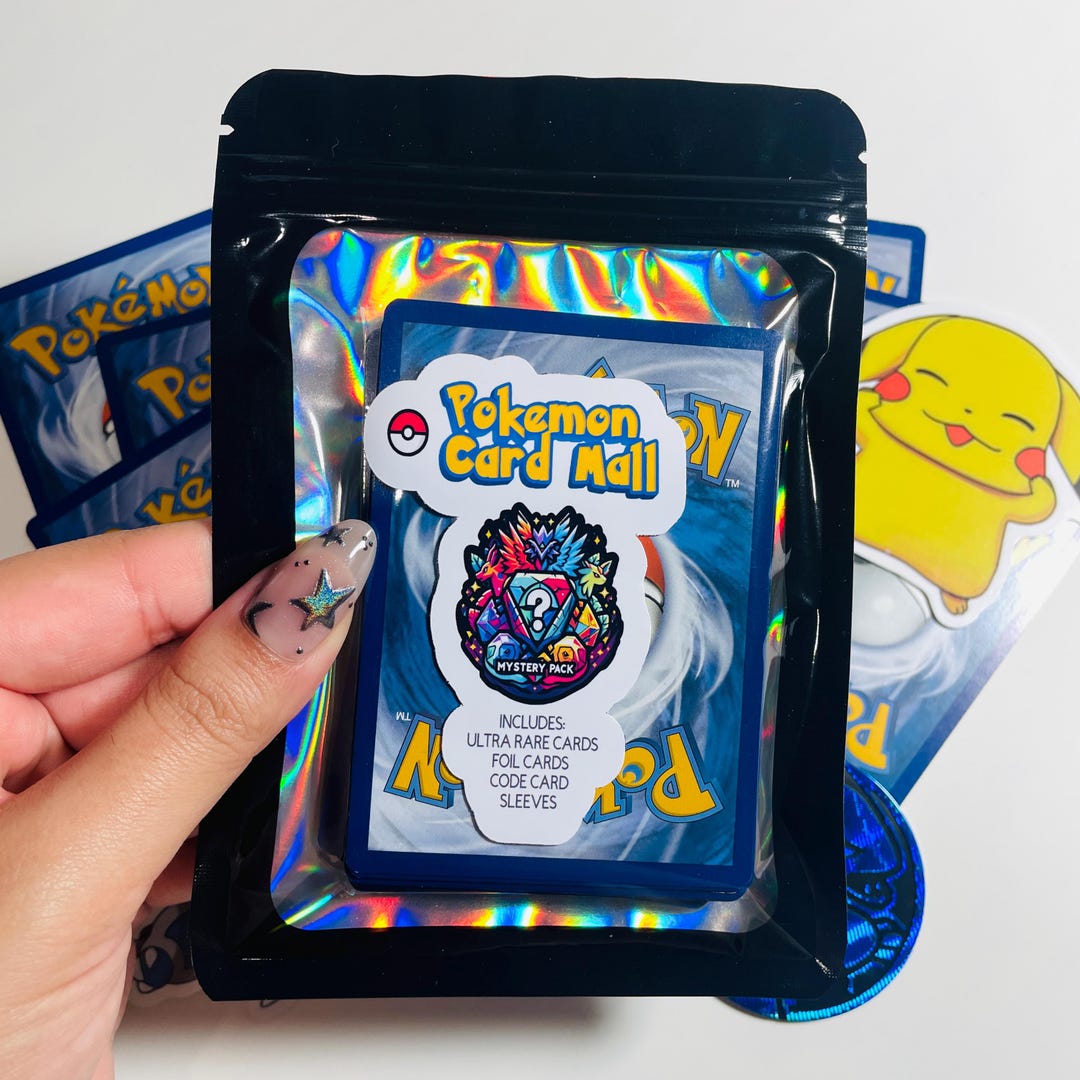 Pokémon Legendary Mystery Booster Pack Omega Tier Guaranteed 4x Ultra ...