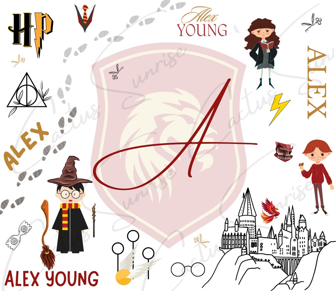 HP Wizard Sublimation Name Blanket Template - Etsy