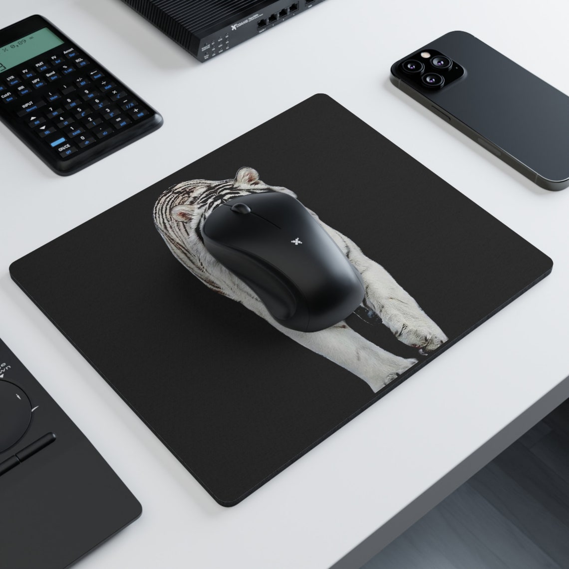 White Tiger Mouse Pad, , White Tiger Lovers, Blue Eyes, Tiger Power ...