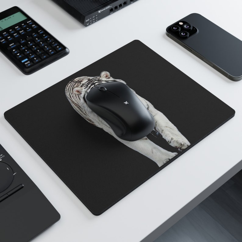 White Tiger Mouse Pad, , White Tiger Lovers, Blue Eyes, Tiger Power ...