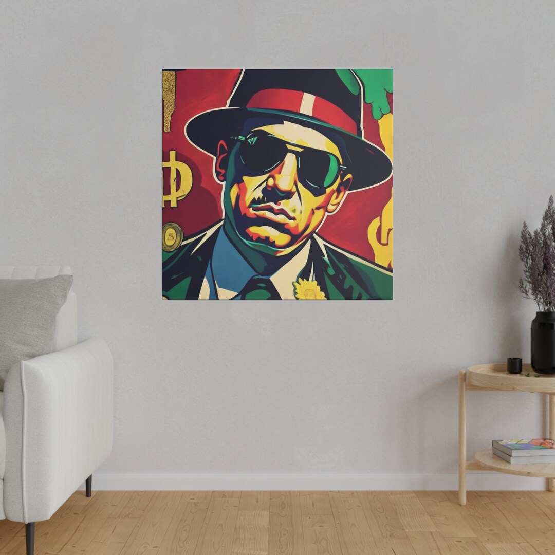 Mafia Pop Art GTA Style Art Matte Canvas, Stretched, 0.75" - Etsy
