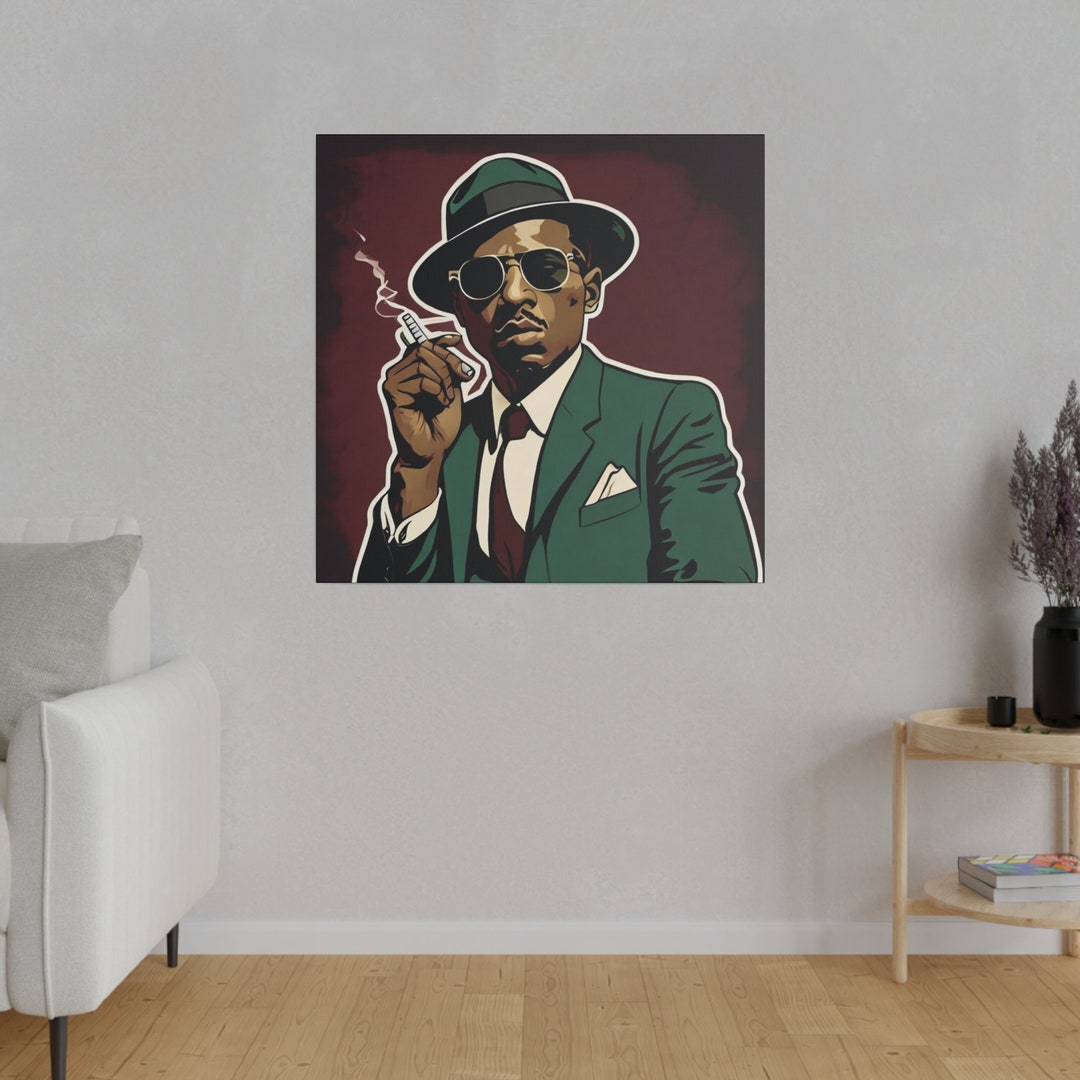 Mafia Pop Art GTA Style Art Matte Canvas, Stretched, 0.75" - Etsy