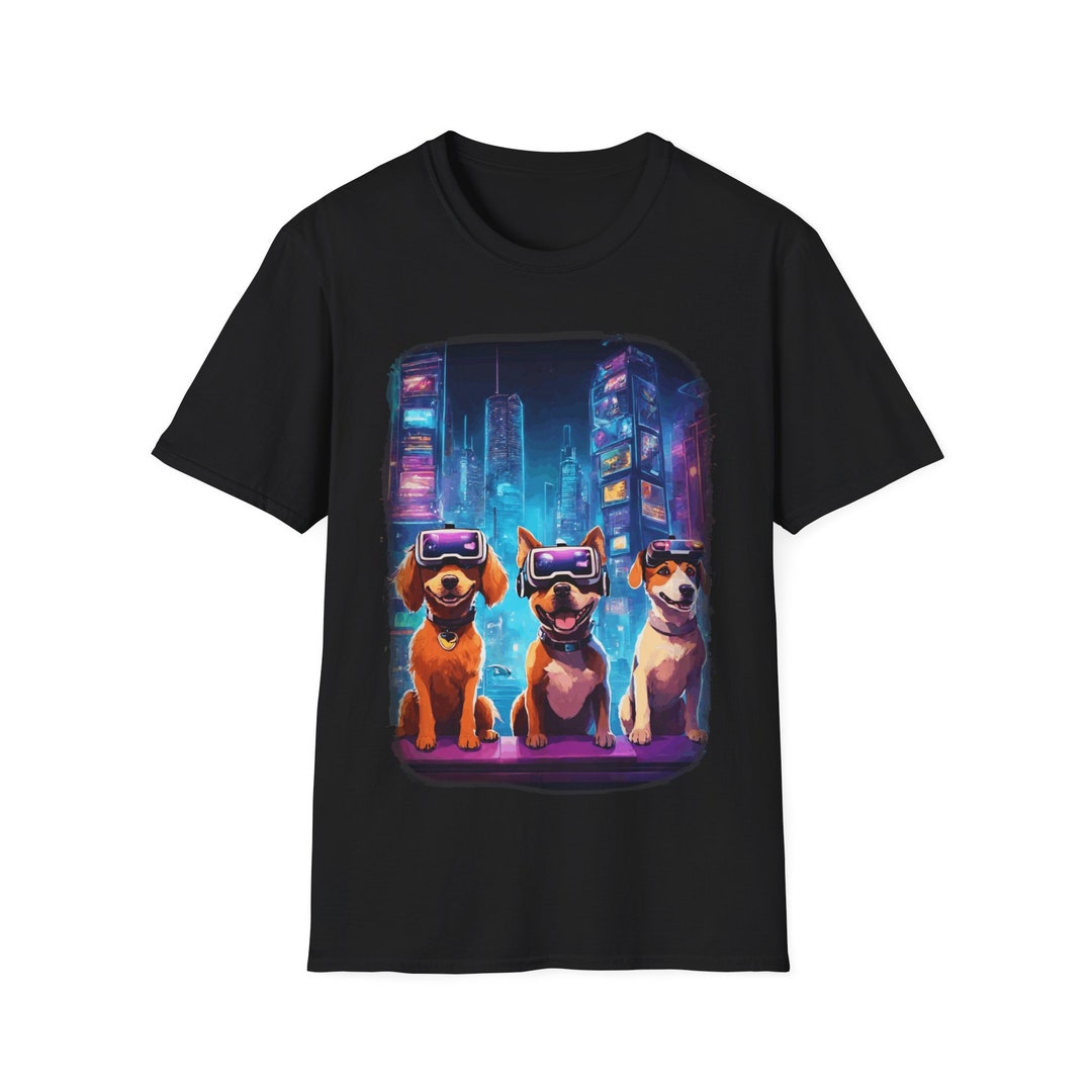 Dogs With Vision Pro Headset Shirt - Etsy
