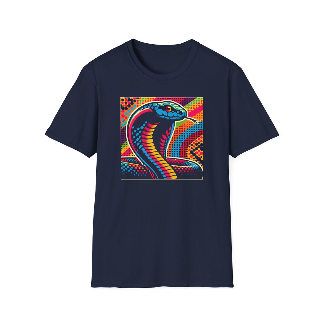 King Cobra Snake Pop Art Style Shirt - Etsy