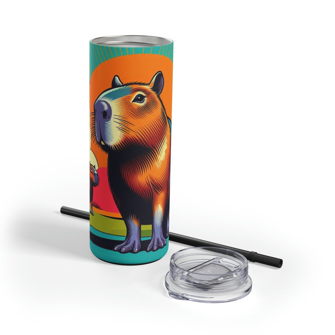 Capybaras Maars Maker Skinny Matte Tumbler, 20oz - Etsy