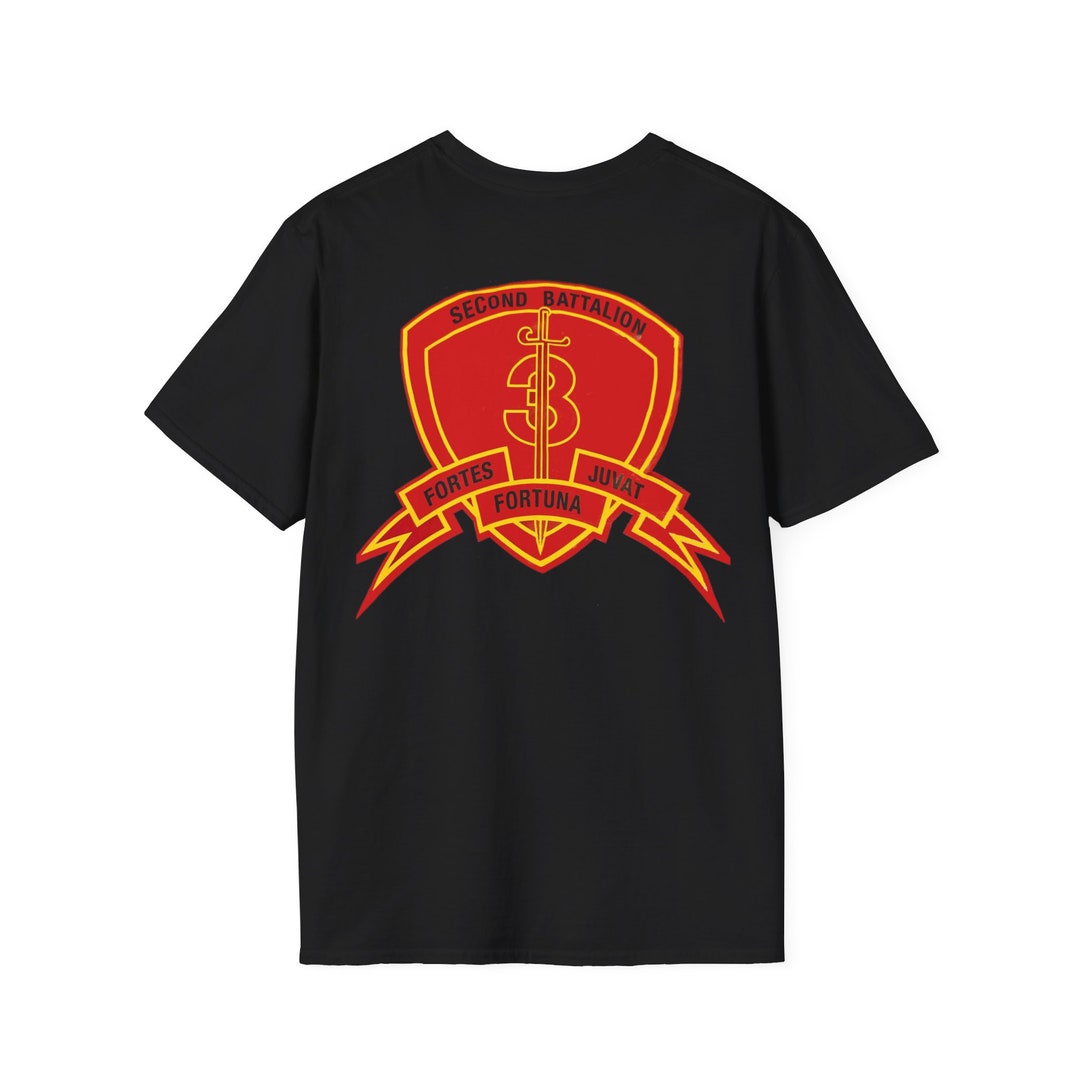 Second Battalion 3rd Marines (logo on the Back) Shirt - Etsy