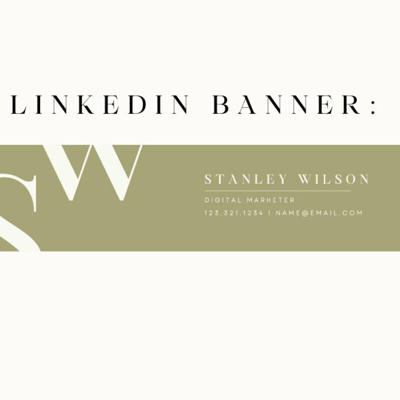 Linkedin Banners - Etsy