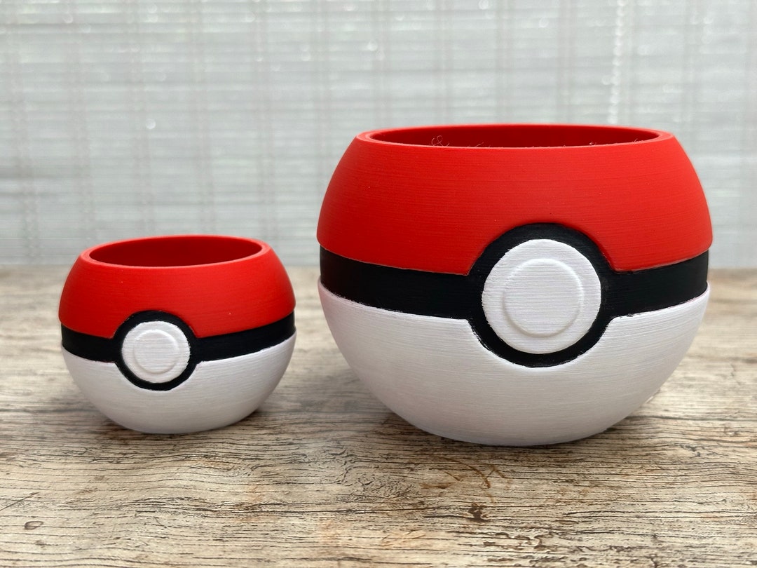 Pokeball Pokemon Flower Pot - Etsy