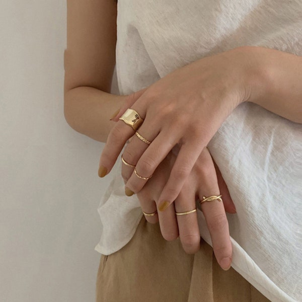 Mid Knuckle Ring - Etsy