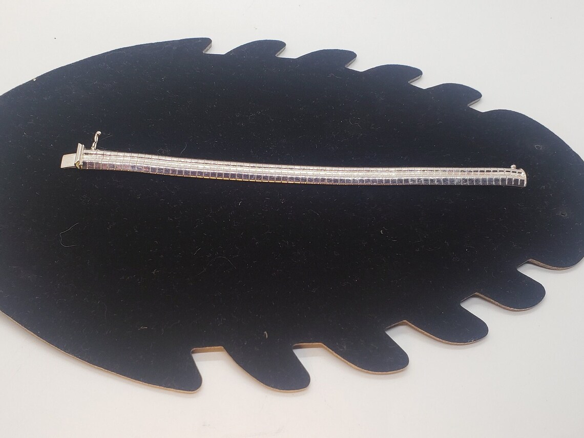 Vintage Milor 925 Italian Silver Cubetto Bracelet Signed Designer Milor ...