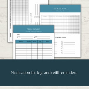 Bipolar Disorder Journal Bipolar Symptom Log Bipolar Mood Tracker ...