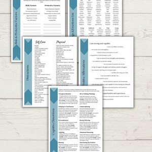Bipolar Disorder Journal Bipolar Symptom Log Bipolar Mood Tracker ...