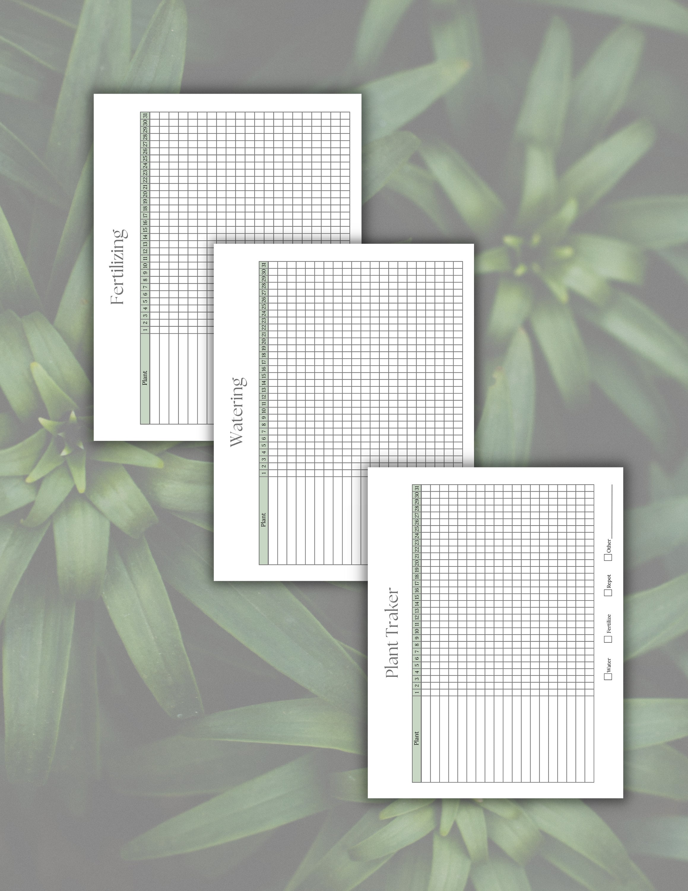 Plant Tracker, Plant Water Schedule, Plant Planner, Fertilizing Tracker ...