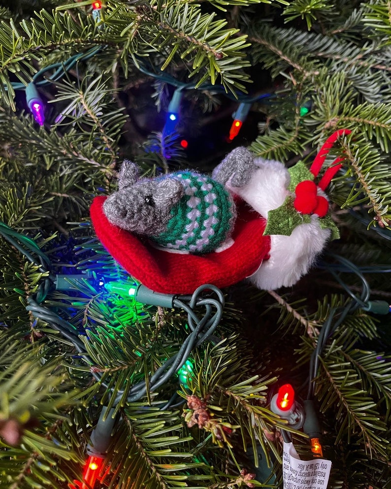 Custom Made Christmas Mice - Etsy