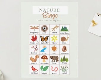 Autumn Seed Scavenger Hunt for Kids Autumn Scavenger Hunt - Etsy