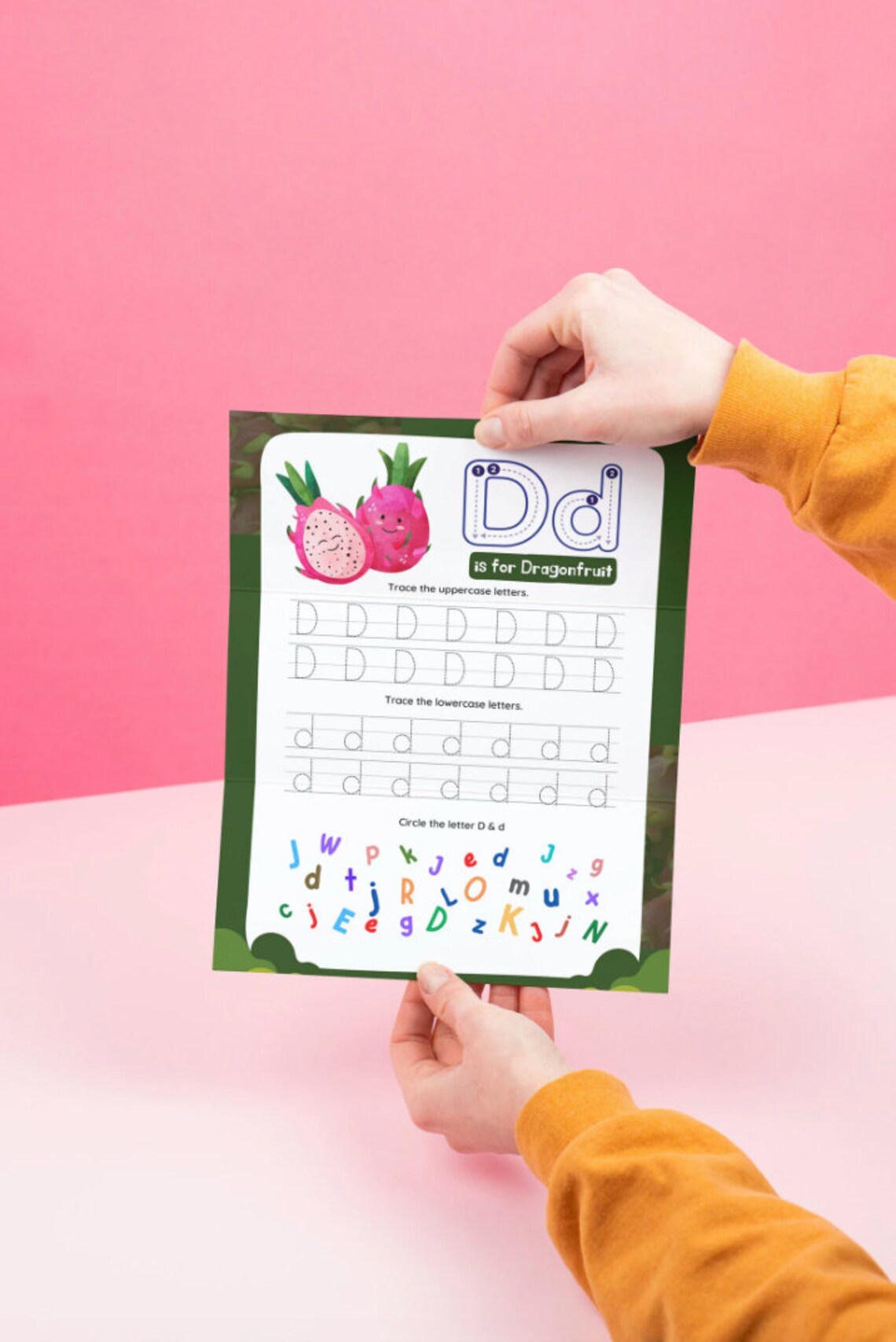 Printable Tracing Activity Digital Download Alphabet Tracing Worksheets ...