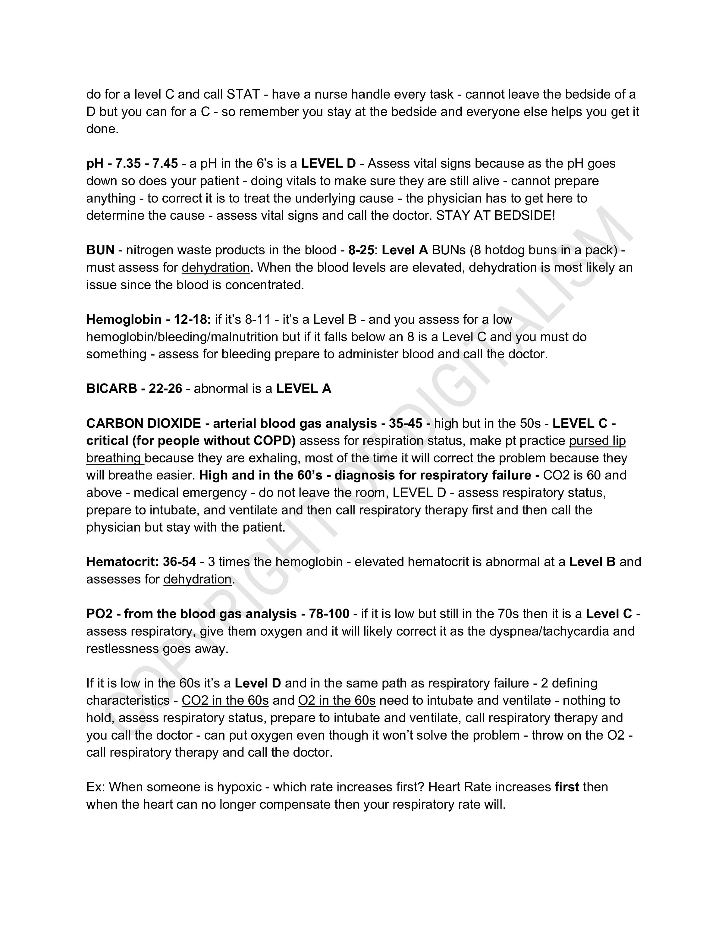 NCLEX RN Study Guide Over 150+ Pages Uworld High Yield Mark K | Pass ...