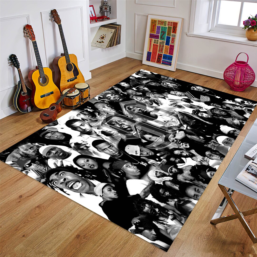 Old School Hip Hop Rug Rap Culture Rug Rapper Rug Popular - Etsy
