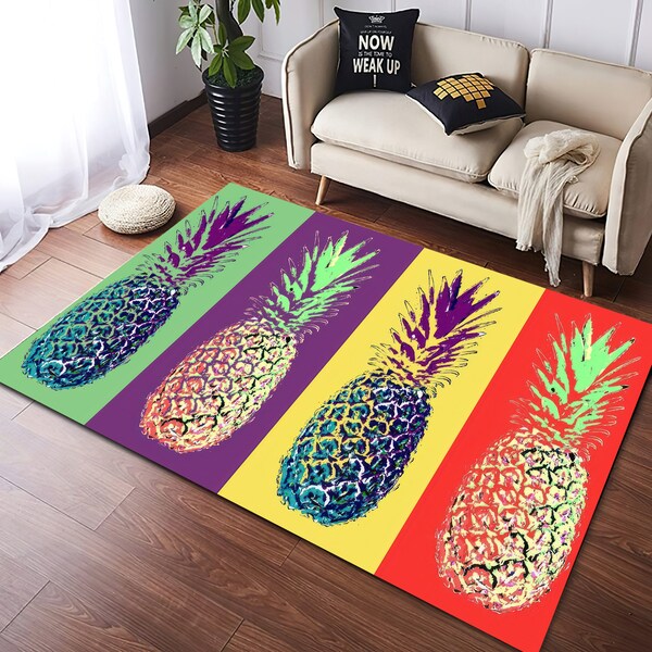 Pineapple Rug - Etsy