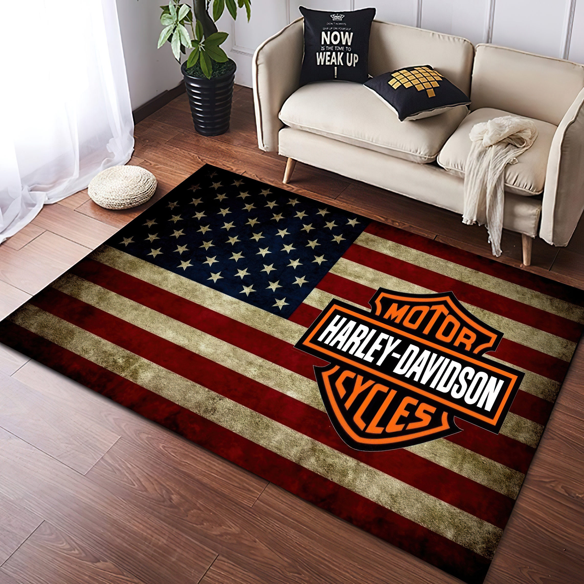 Harley Davidson Patio Mats