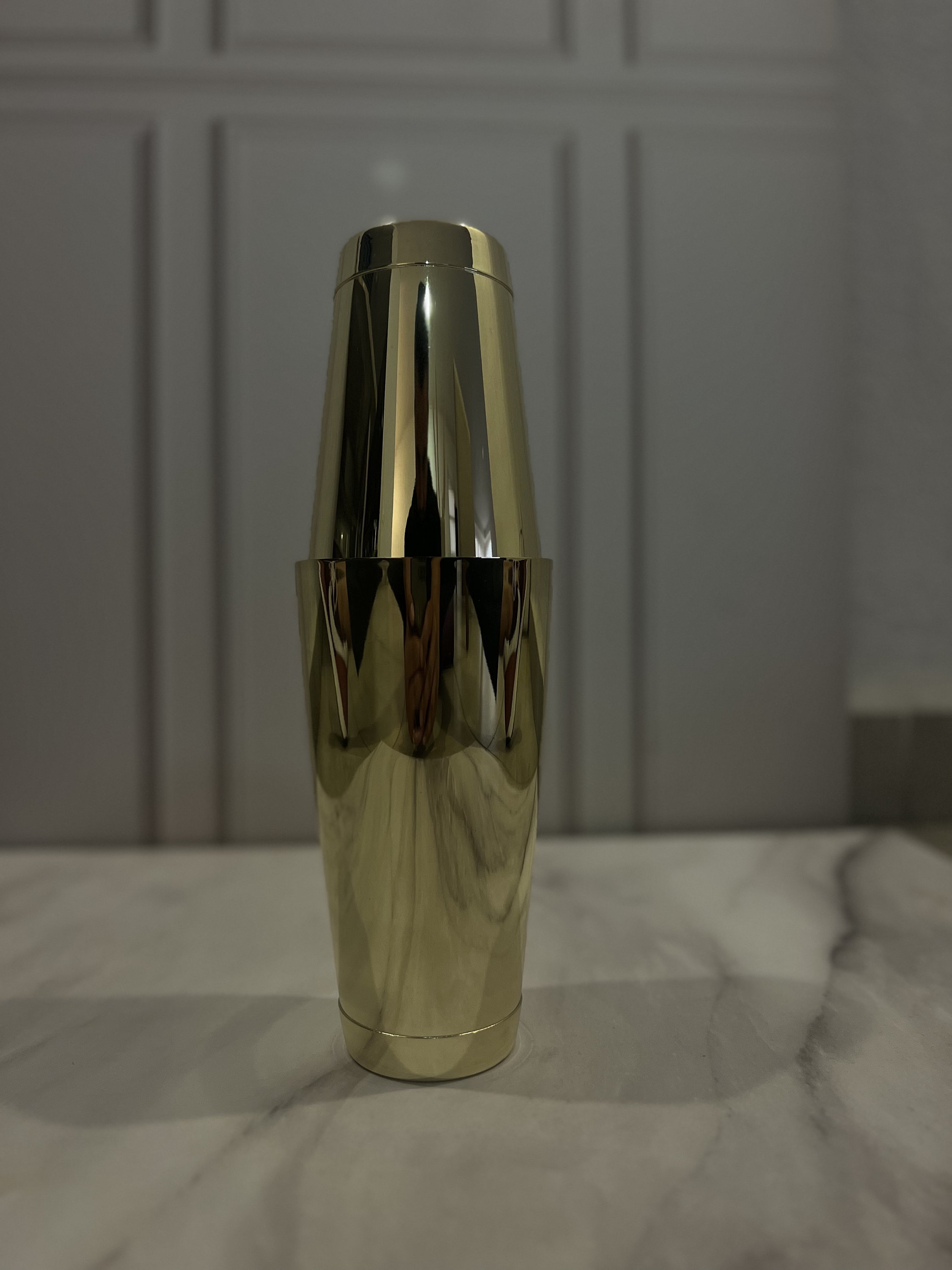 Gold Plated Cocktail Boston Shaker - Etsy