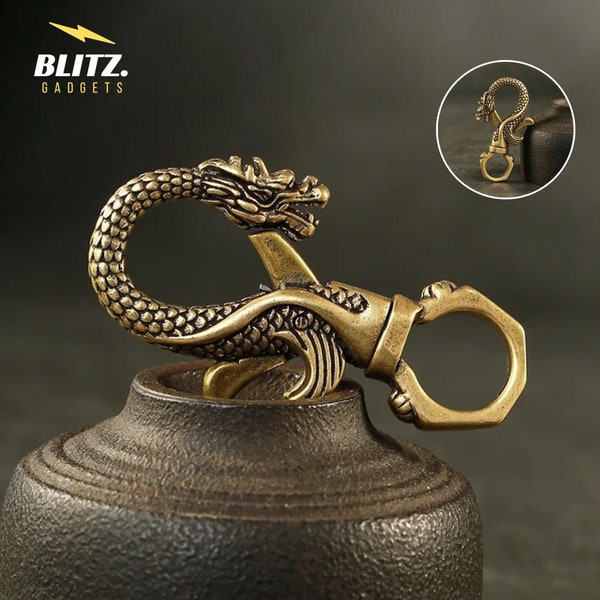 Dragon Keychain - Etsy