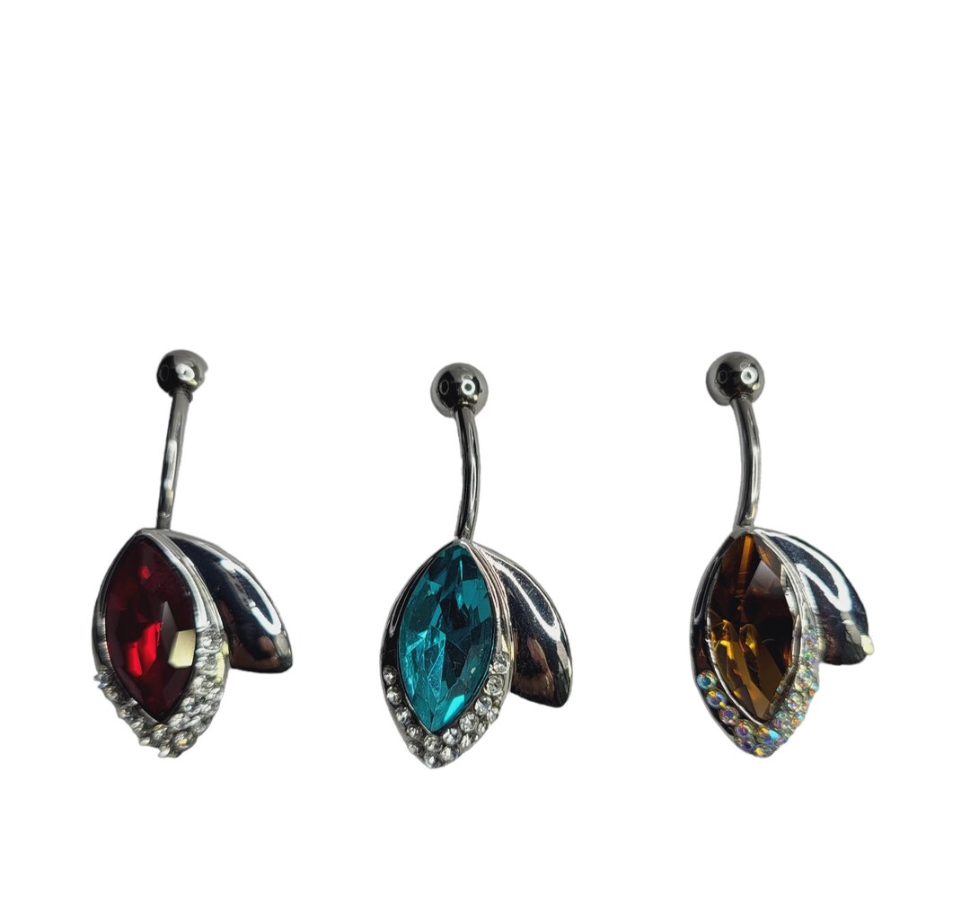 Boho Belly Button Piercing, Small Belly Rings for Ladies, Surgical ...