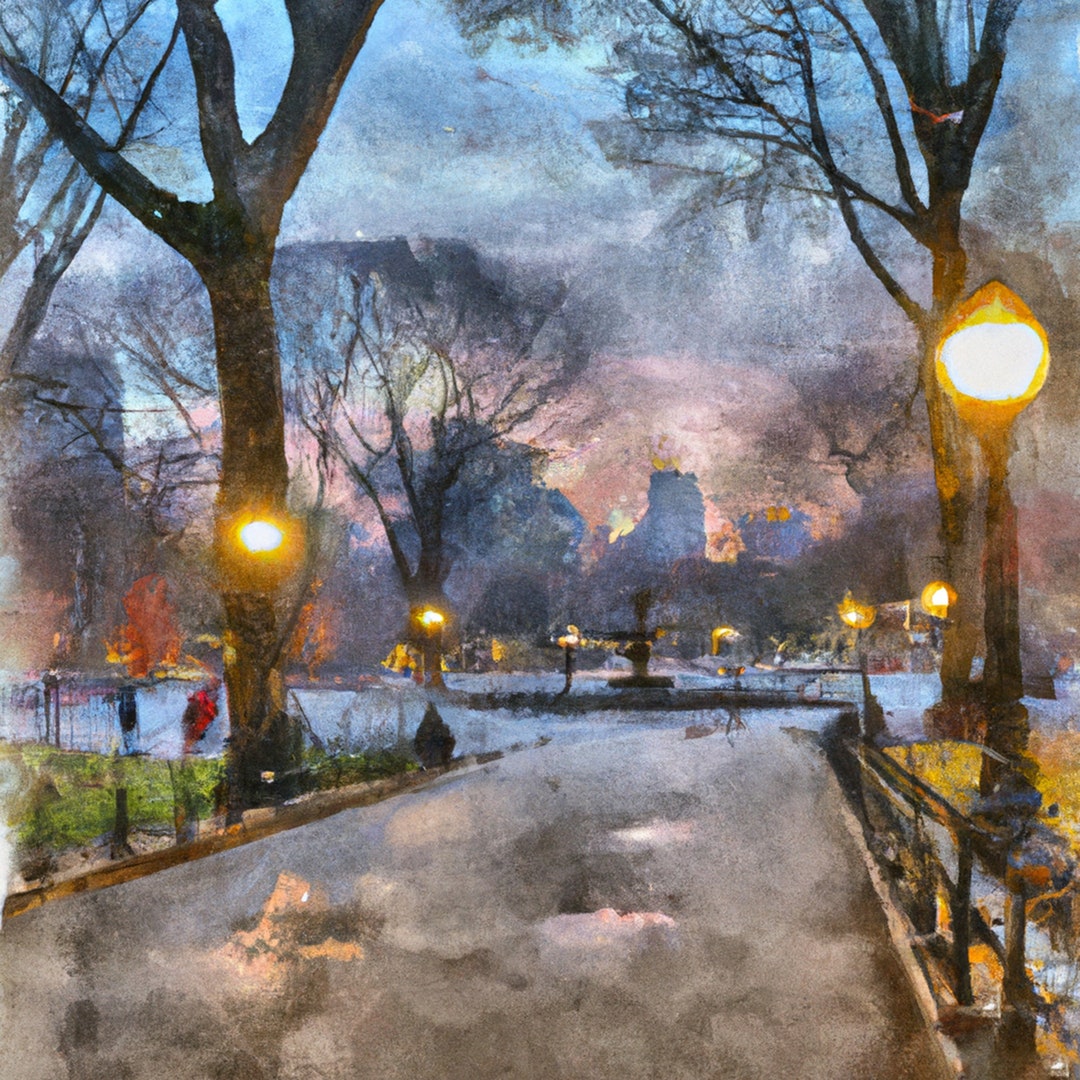 20 Stunning Original Artworks of Parks for Printing [DIGITAL DOWNLOAD ...
